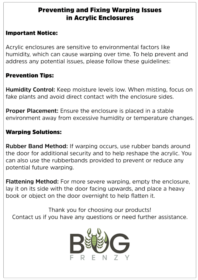 The Bug Box with optional kit - Bug Frenzy